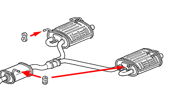 Genuine OEM Honda S2000 Rear Exhaust Hanger – Formula S